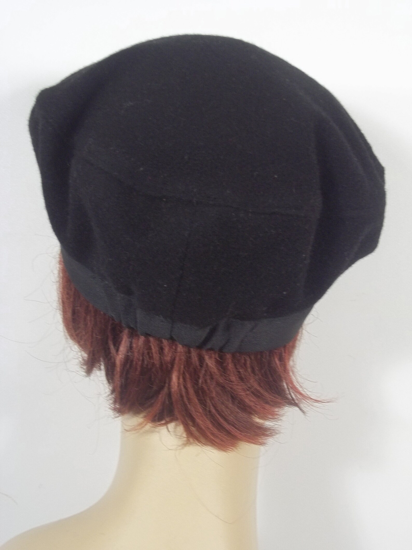 Wool black beret designer fashion military beret | Etsy