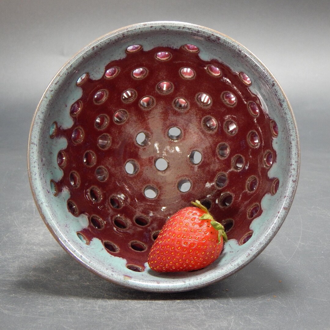 Ceramic Berry Bowl - Hand Thrown Pottery - Etsy