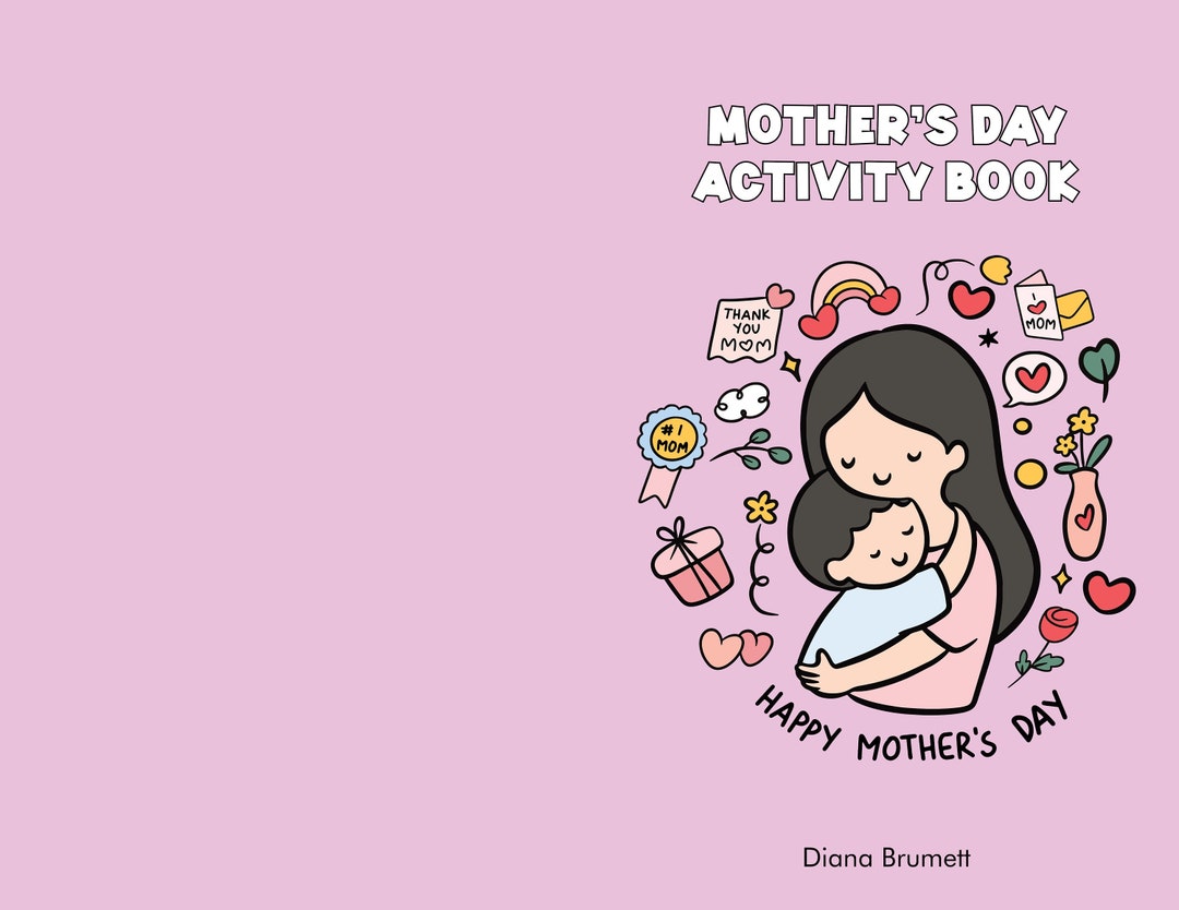 Instant Download Children's Mother's Day Activity Book | Printable ...