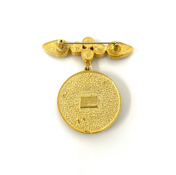 Vintage 1980s Signed Robin Brown Seed Bead & Crystal … - Gem