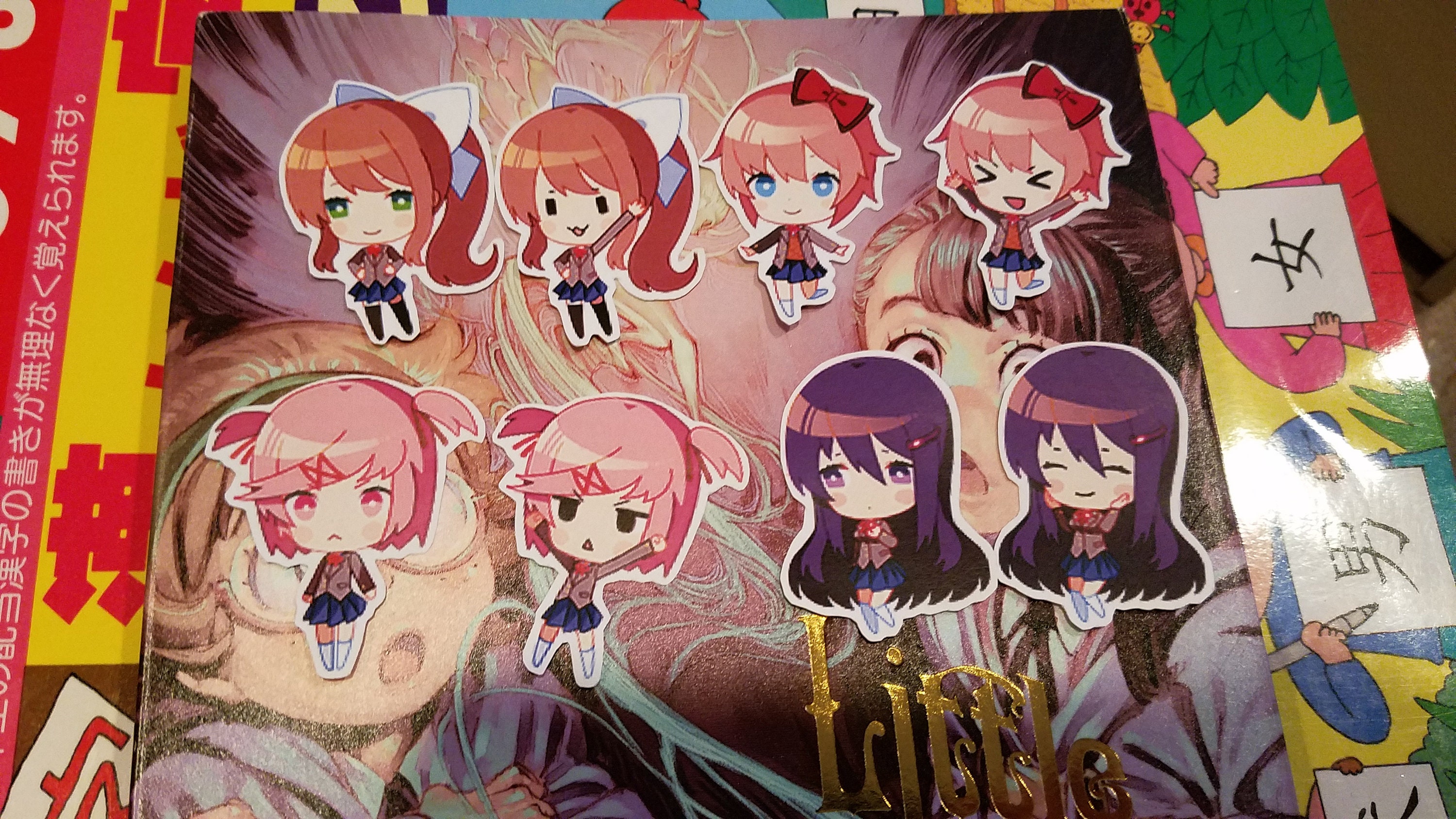Doki doki literature club wallpaper chibi - utfiko