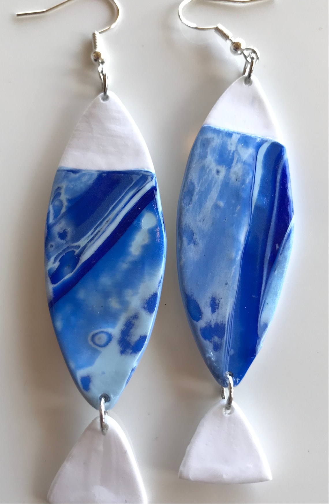 Fish Dangle Earrings - Depth Maps - Etsy