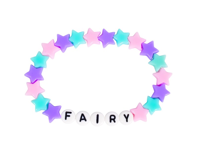 FAIRY Bracelet // Pastel Goth Kawaii Cute Cyber Punk | Etsy