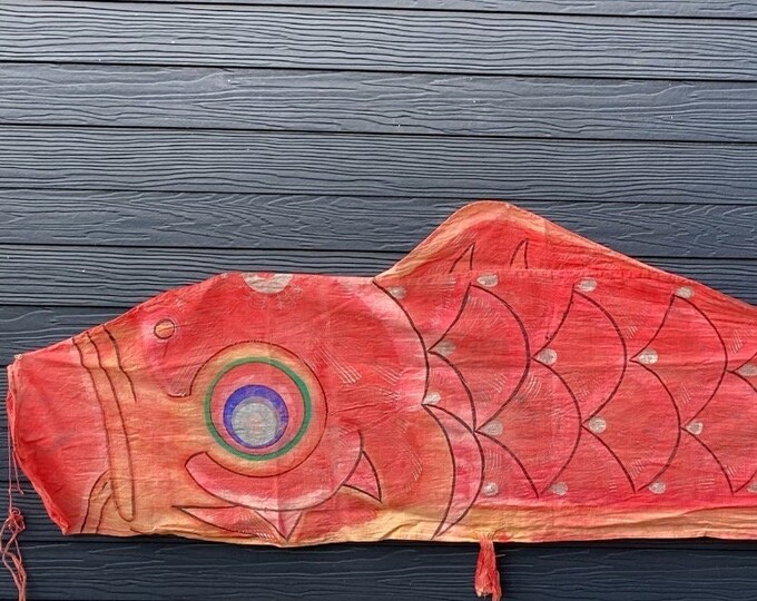 Koinobori Cotton, Japanese Koi Fish Flag, Children's Day Flag, Windsock ...