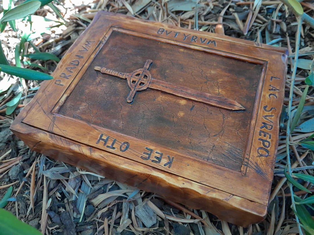 Adventure Time Demon Sword Wooden Trinket Box - Etsy