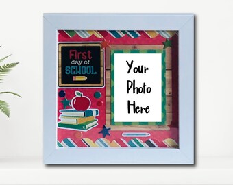 School picture frame | Etsy