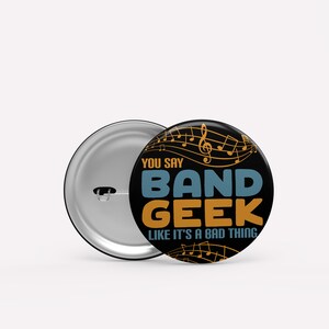 Marching Band - Set of 20 Buttons or Magnets - 1" or 1.25" Pin Buttons ...