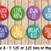 Motivational Designs Set of 20 Buttons or Magnets 1, 1.25 or 2.25 Pin ...