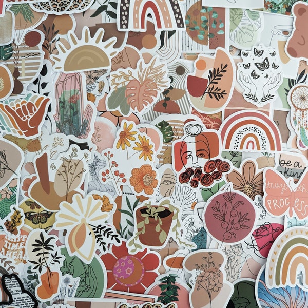 Boho Stickers - Etsy