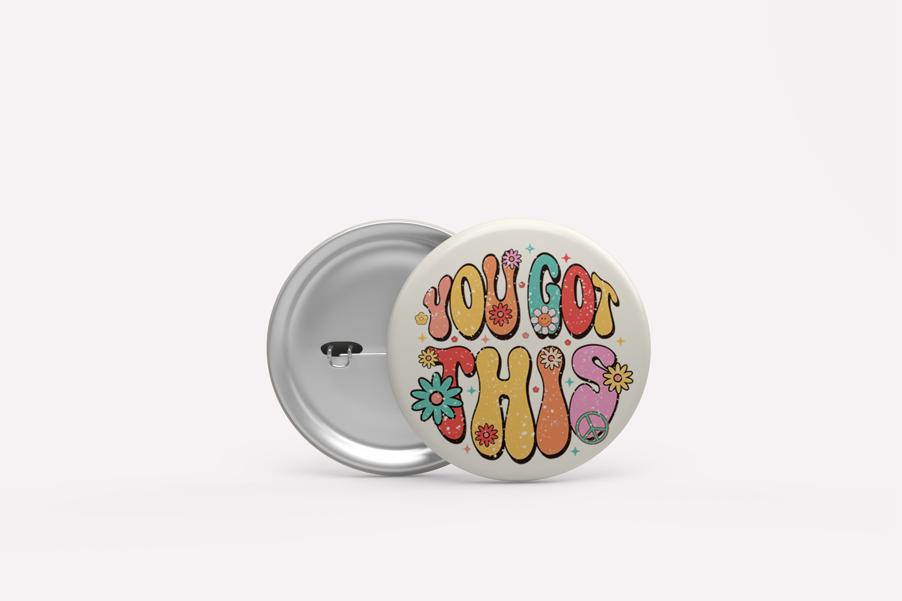 Retro Inspirational Pins - Set of 20 Buttons or Magnets - 1" or 1.25 ...