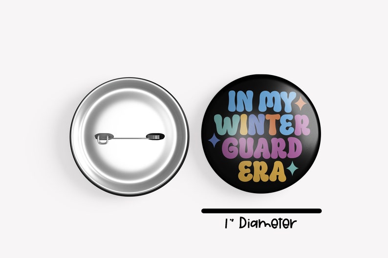 Winterguard Designs - Set of 20 Buttons or Magnets - 1" or 1.25" Pin ...