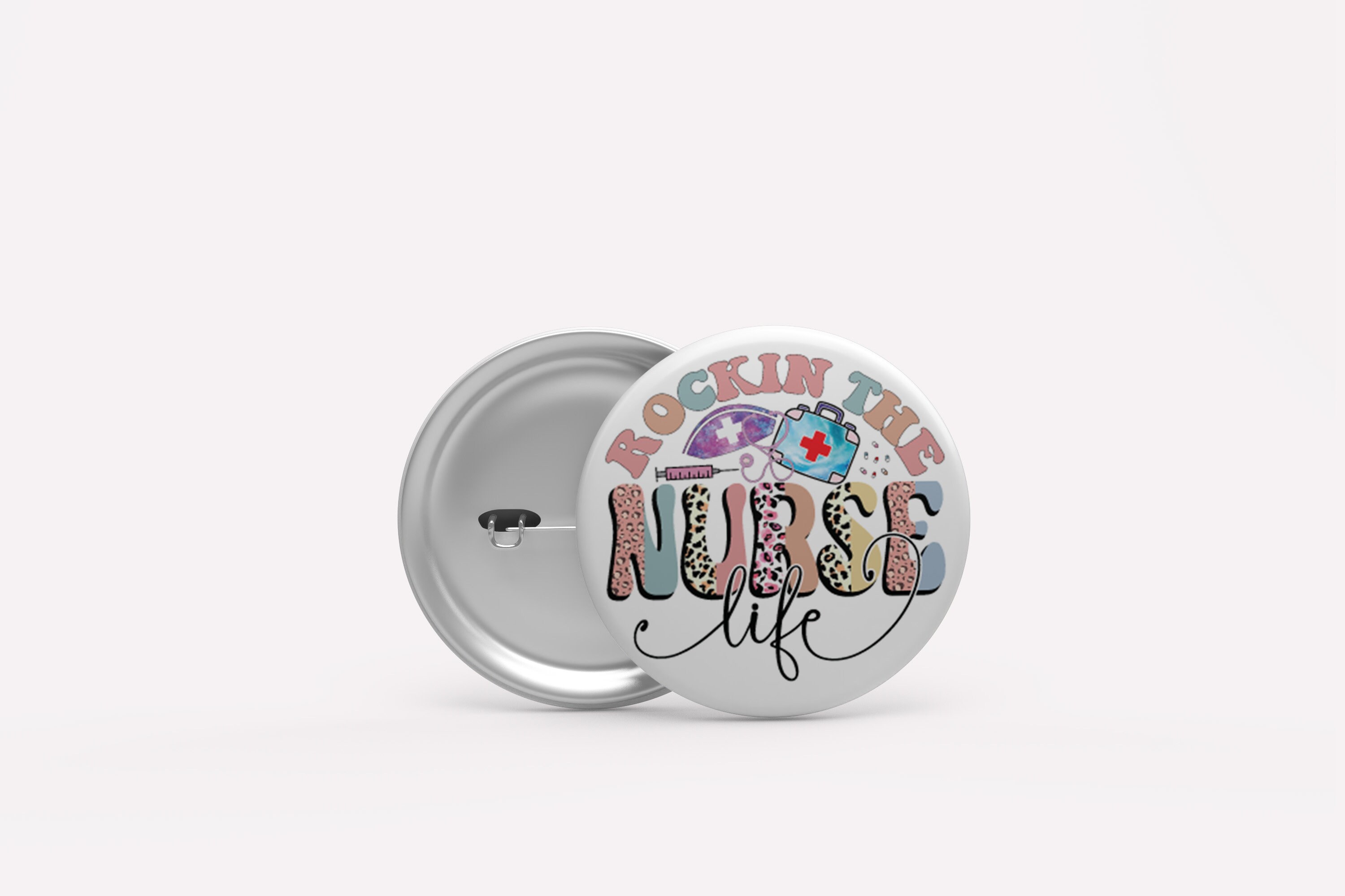 Nursing and Nurse Designs Set of 20 Buttons or Magnets 1, 1.25 or 2.25 ...