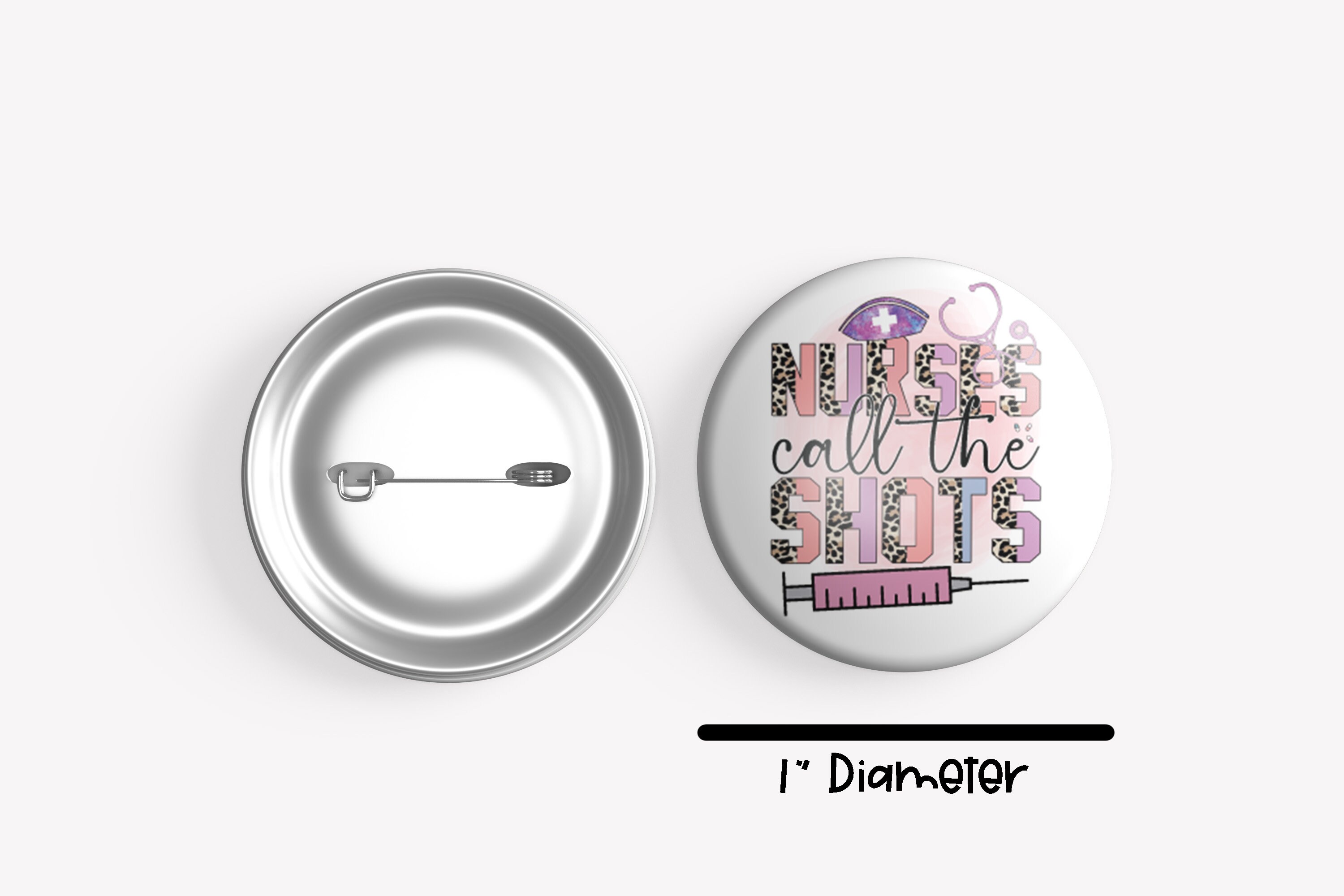 Nursing and Nurse Designs Set of 20 Buttons or Magnets 1, 1.25 or 2.25 ...