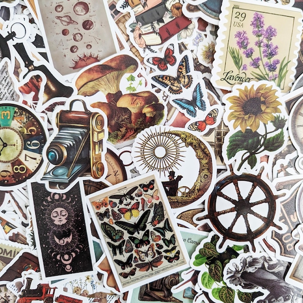 Vintage Stickers - Etsy