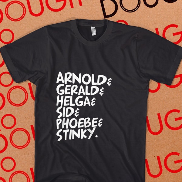 Arnold Hey Nickelodeon 90s Shirt - Etsy