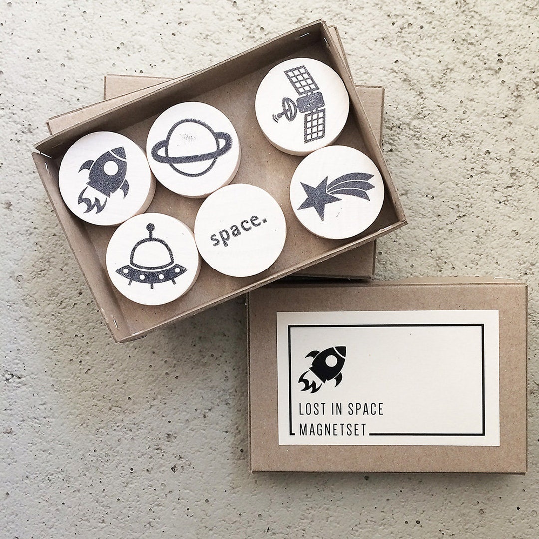 Lost in Space Magnet Set Magnets Magnet Space Rocket - Etsy