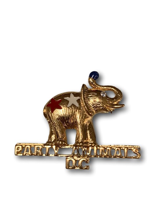 Vintage republican party elephant - Gem