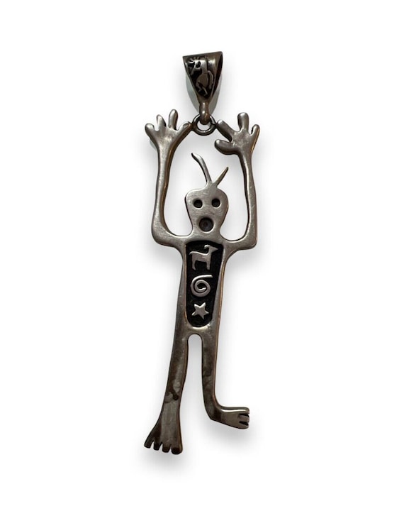 Sterling Silver Creatures Kritters Overlay Pendant Al… - Gem