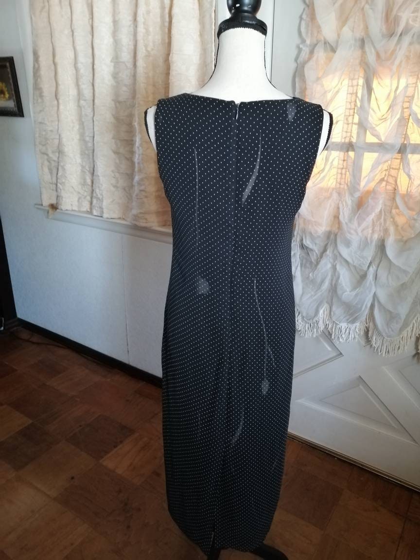 Vintage Talbots Women Long Dress Underlayer Floral Sleeveless Lined - Etsy