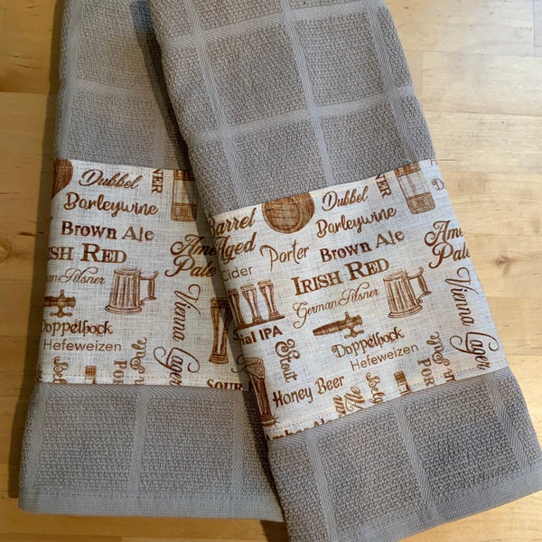 Beer Bar Towels - Etsy