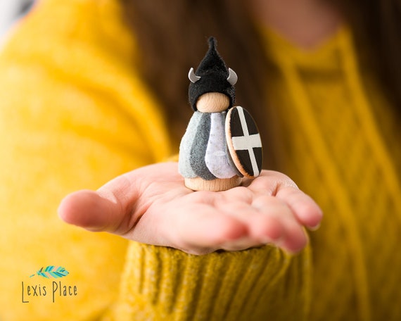 Cornish Piskie Demelza Wooden Doll Piskie Figurine Cornish | Etsy