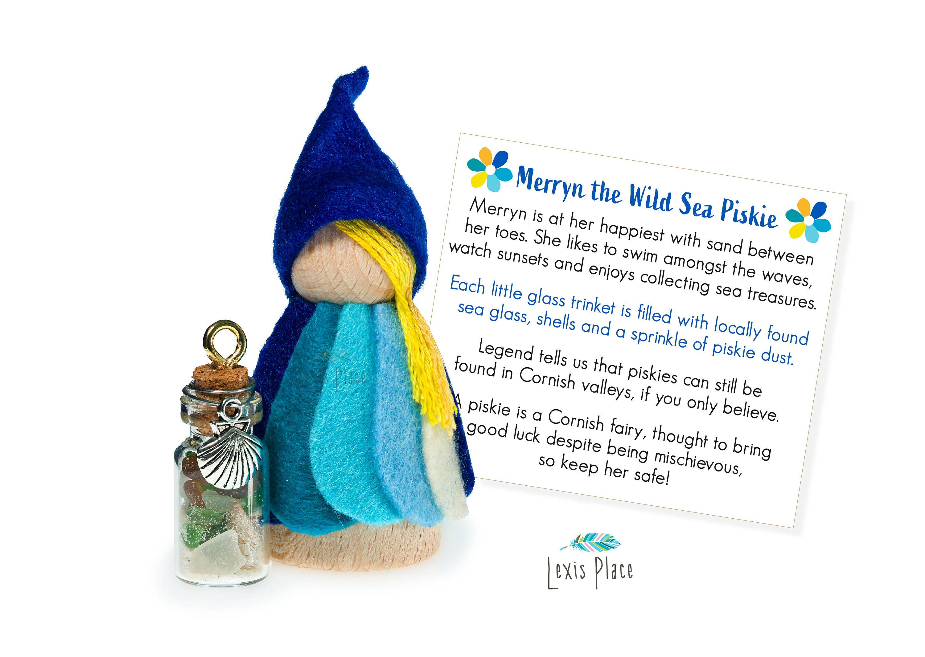 Cornish Piskie Merryn Wooden Doll Piskie Figurine Pixie - Etsy UK