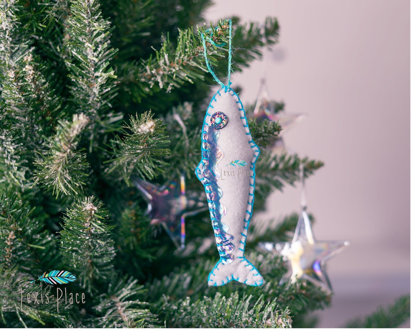 Mackerel Fish Hanging Fish Decoration Christmas Fish - Etsy