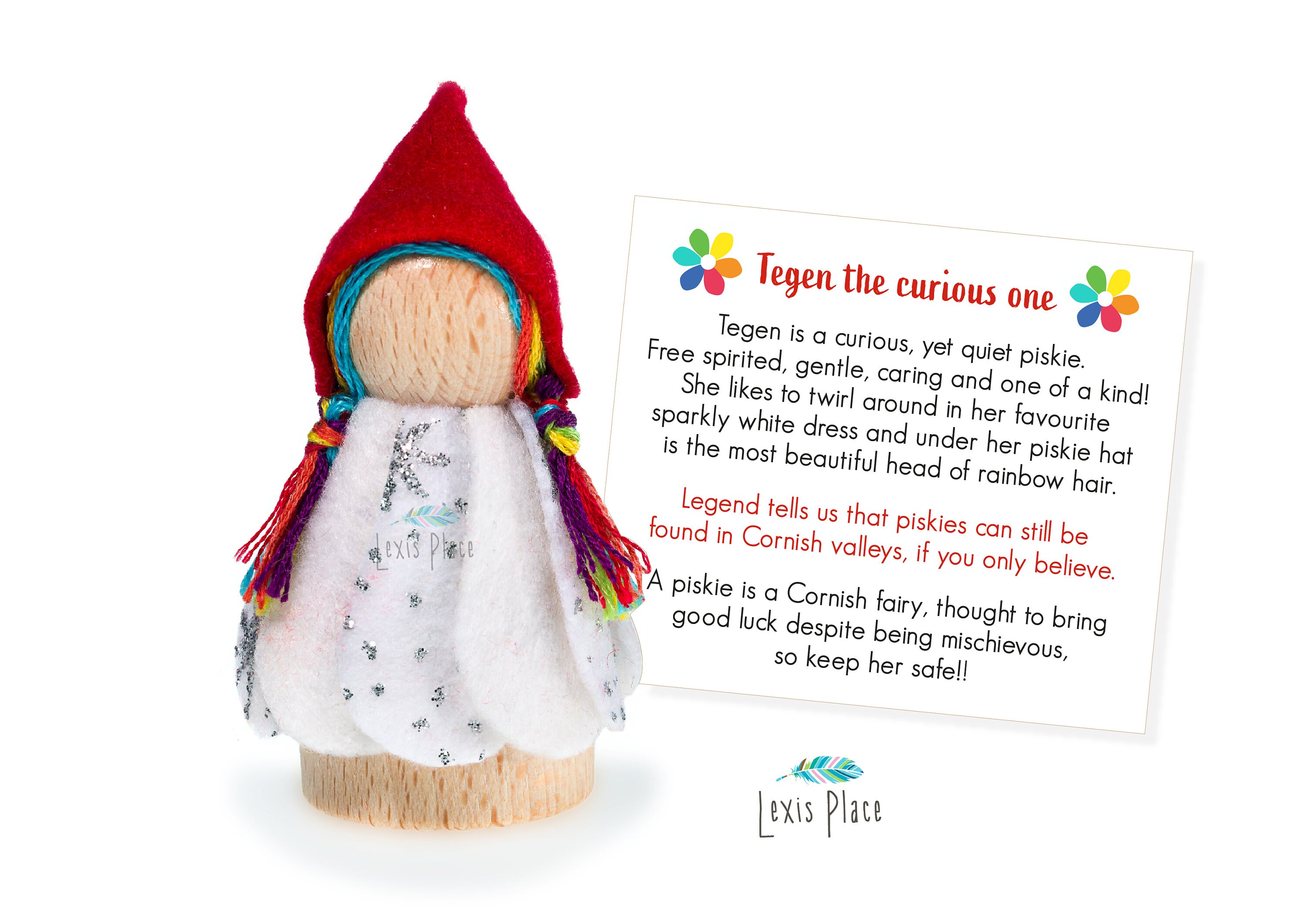 Cornish Piskie Tegen Wooden Doll Piskie Figurine Pixie - Etsy UK