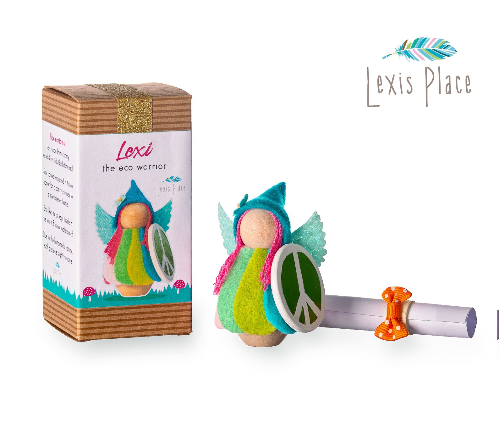 Cornish Piskie Lexi Wooden Doll Piskie Figurine Cornish | Etsy