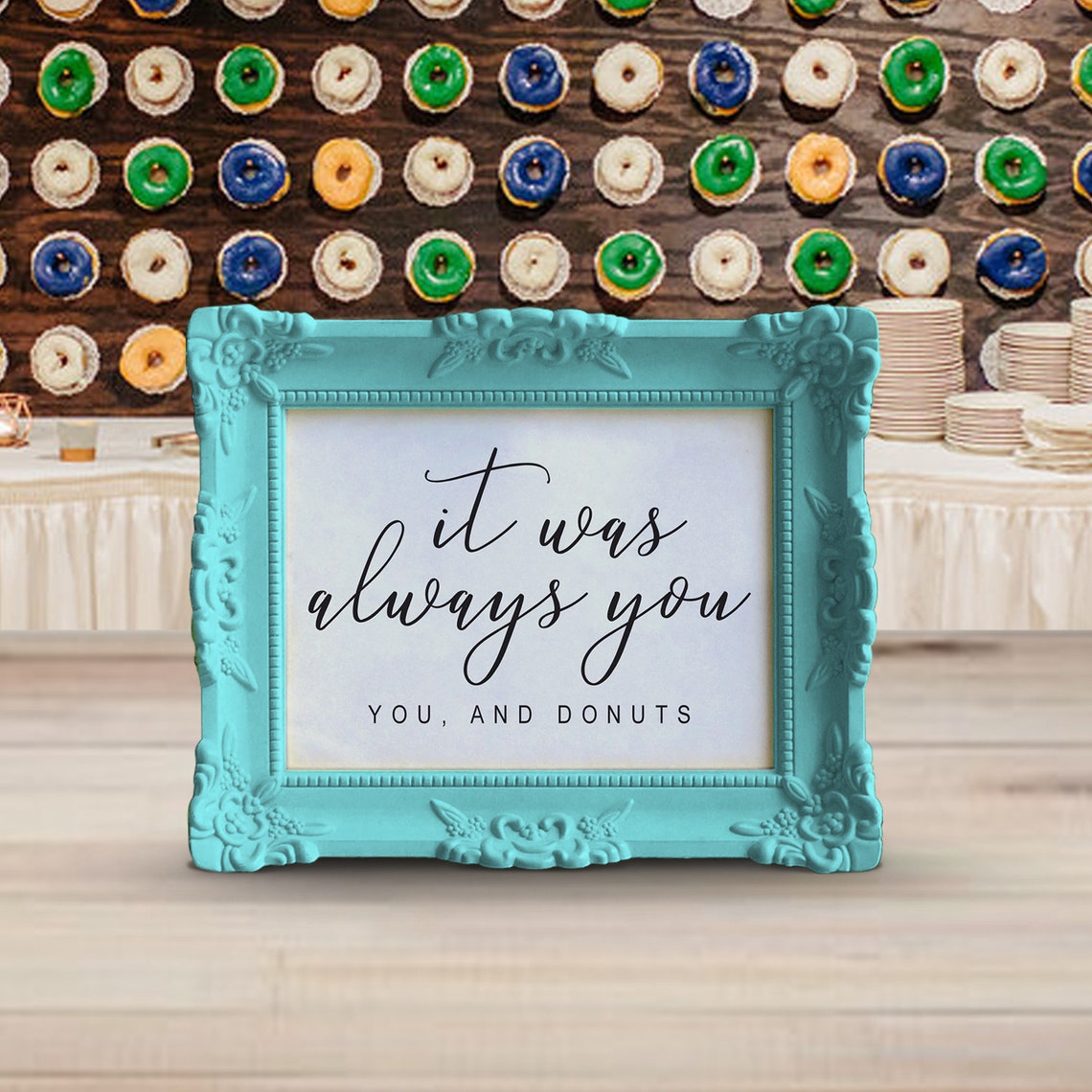 Wedding Donut Sign - Etsy