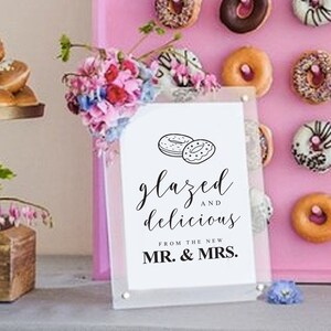Wedding Donut Sign - Etsy