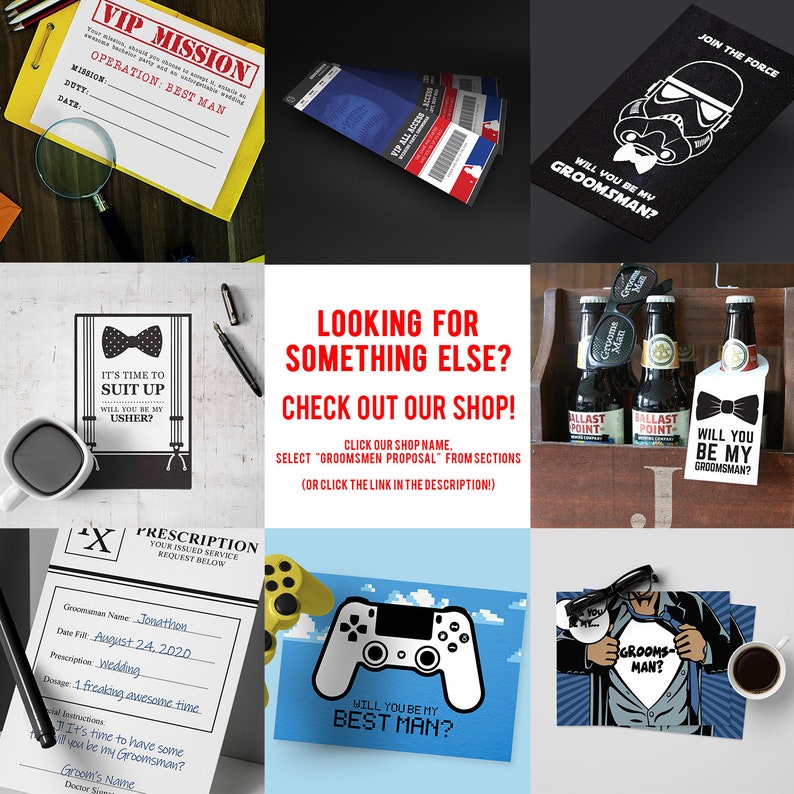 Prescription RX Groomsmen Proposal - Etsy