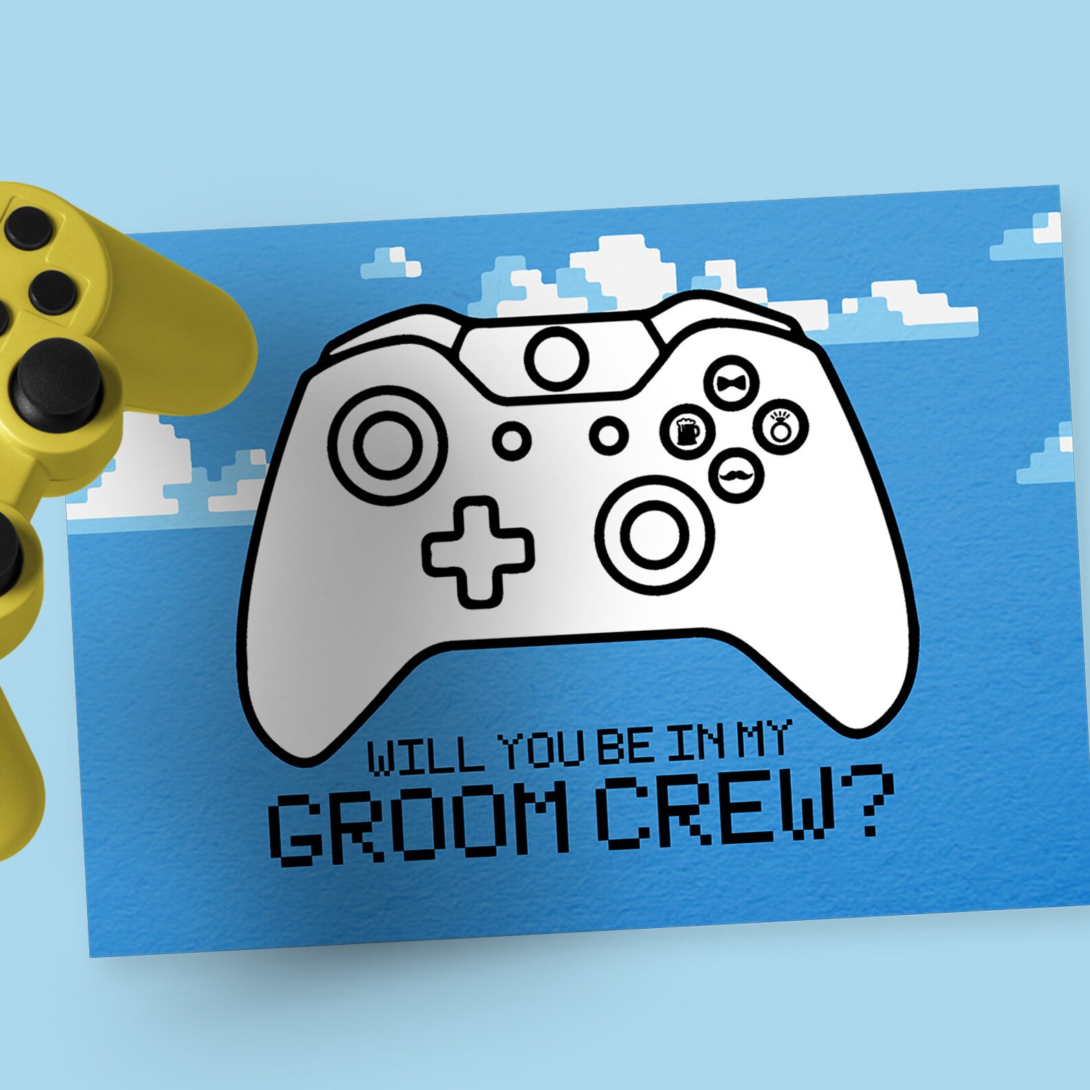 Gamer Groomsmen Proposal Xbox - Etsy