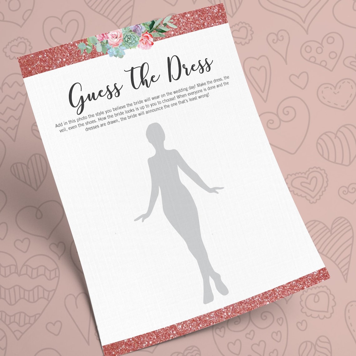 Bride Dress Drawing Game | Etsy