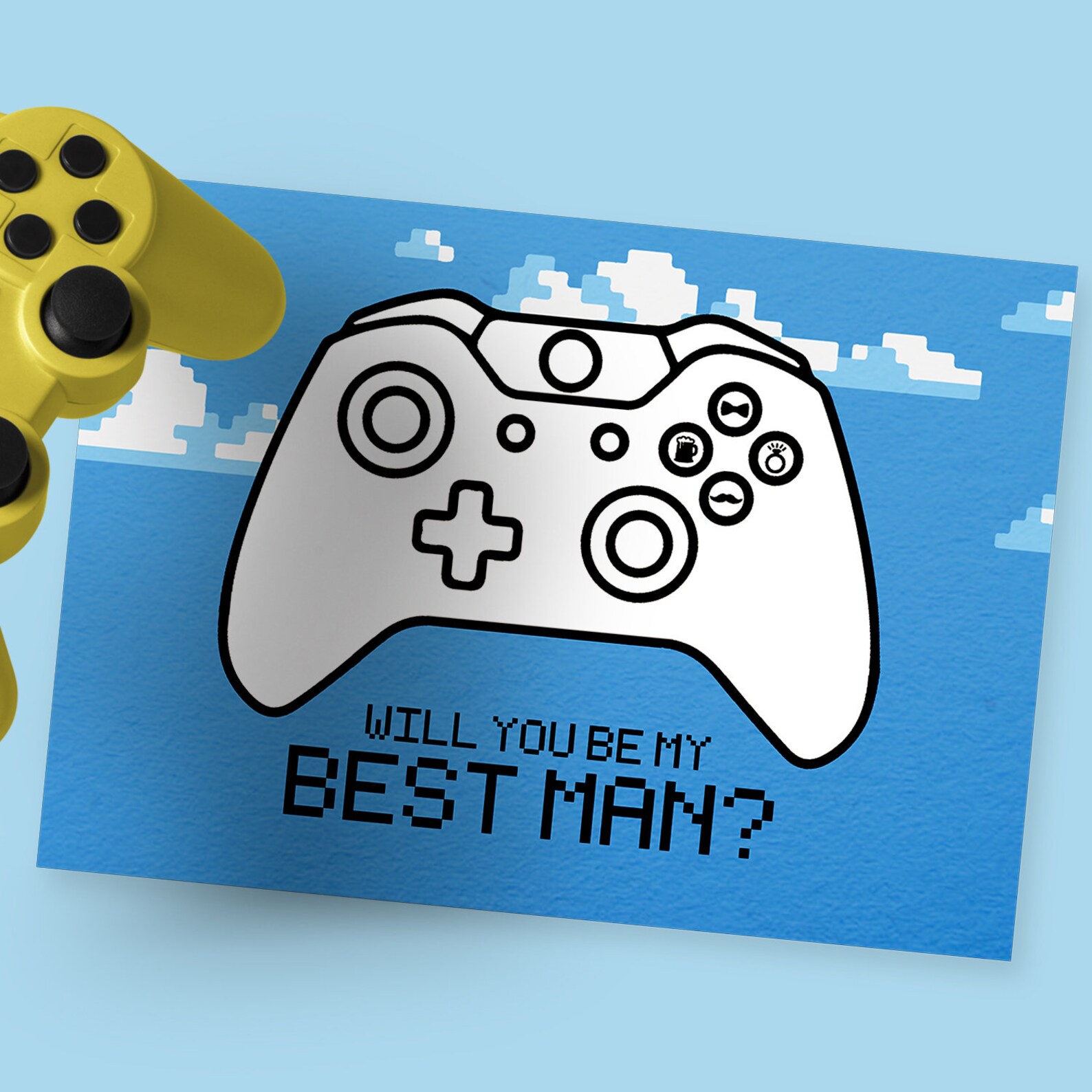 Gamer Groomsmen Proposal Xbox - Etsy