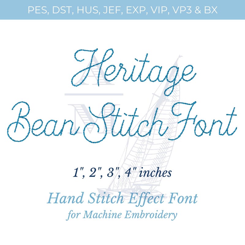 Jolson Embroidery Fonts - Etsy