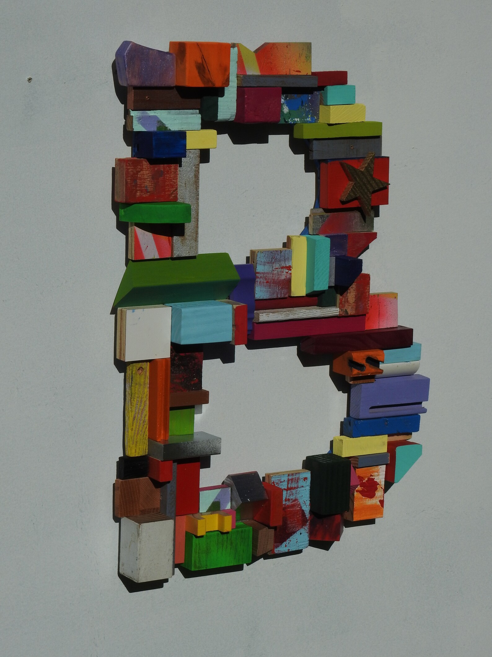 The Letter B Big Block Letters Capital Letters | Etsy