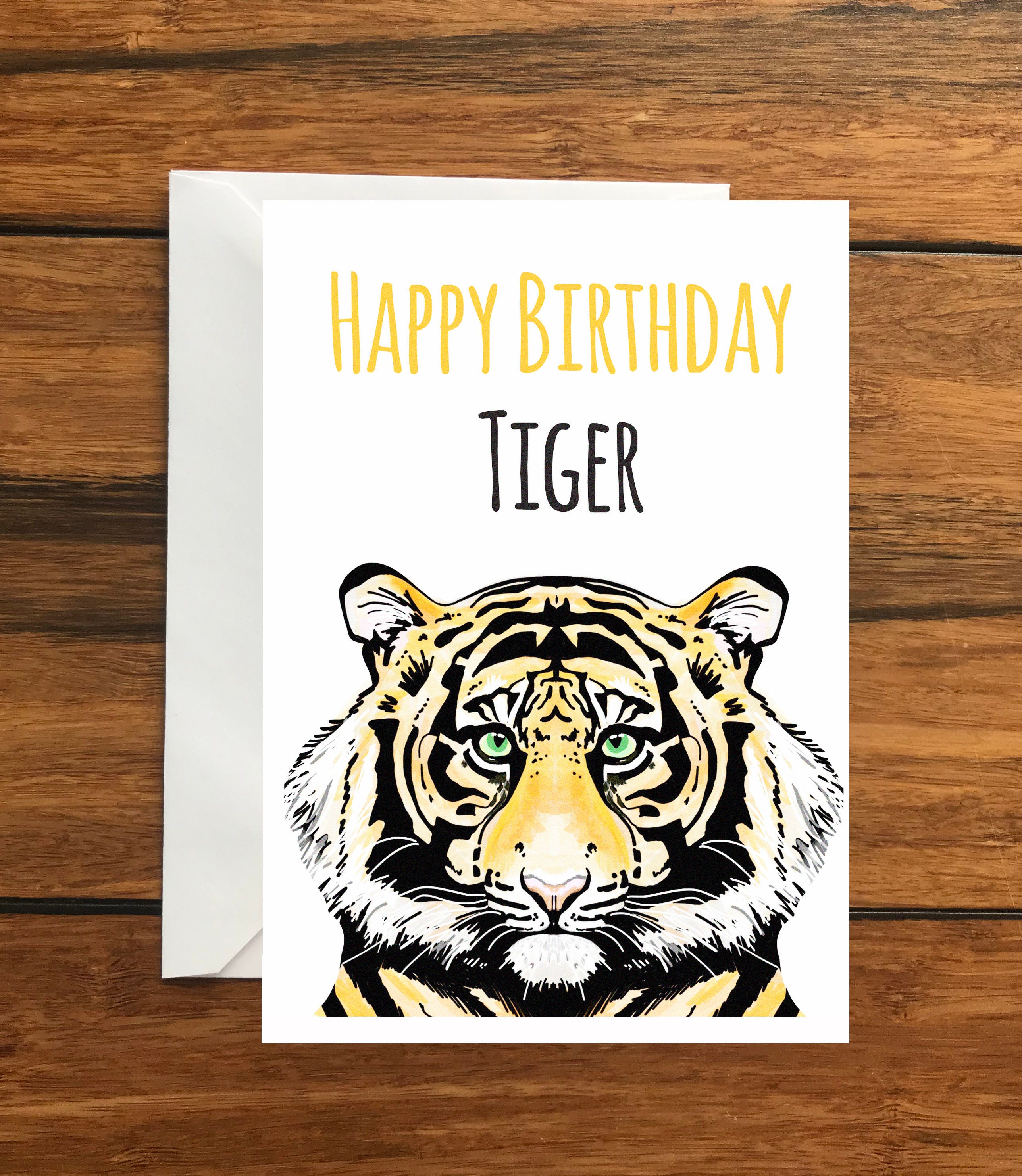 Tiger Happy Birthday