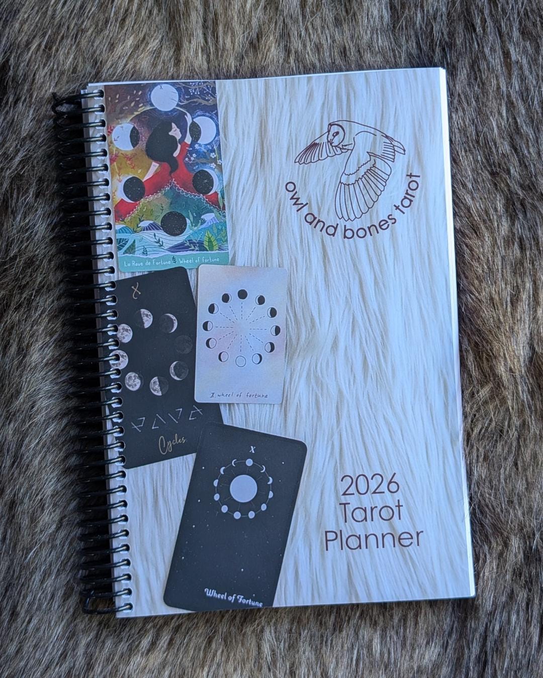 2026 Owl and Bones Tarot DIGITAL Planner - Etsy
