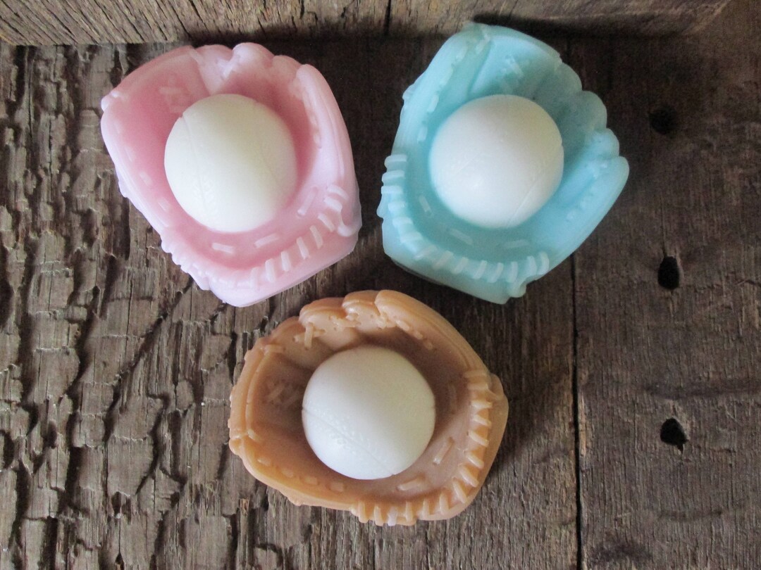 Baseball & Glove Soap Favor: Handmade Vegan Sports Gift - Etsy
