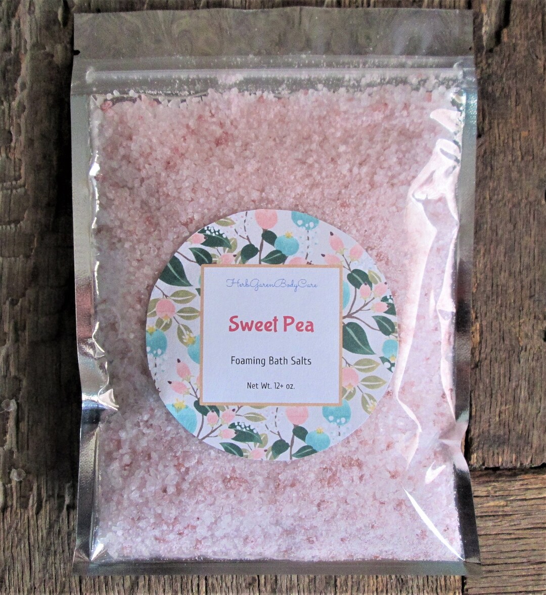 Foaming Bath Salts/spring Flowers Collection Scents/handmade Bath Salts ...