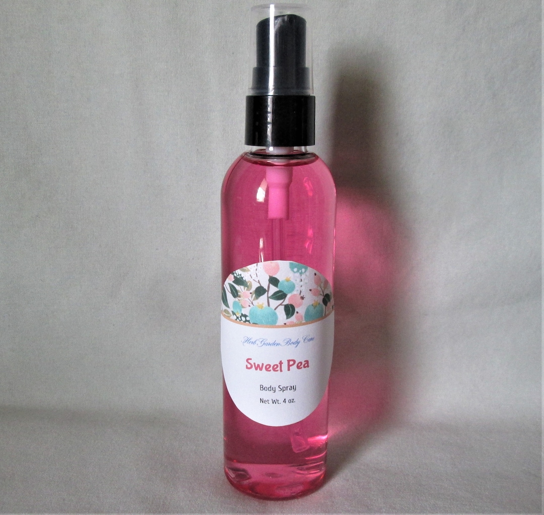 All Natural Body Spray, Spring Flowers Scents, 4 Oz. Spray Bottle ...