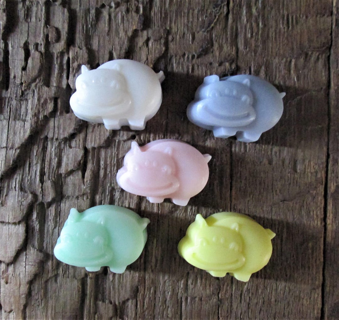 Hippo Soap Favor, Jungle Animal, Handmade, Children's Soap, Vegan ...