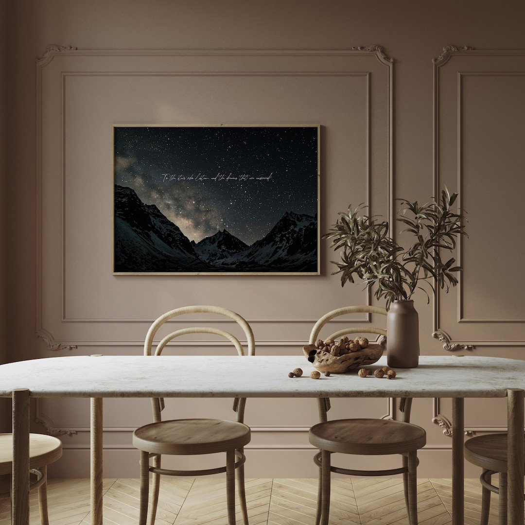 To the Stars Who Listen | Night Court Prints | Velaris Prints | ACOTAR ...