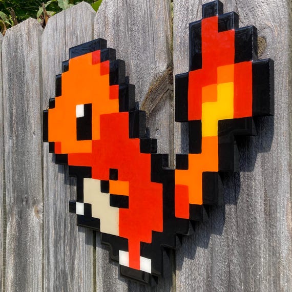 Pokemon Pixel Art Charmander