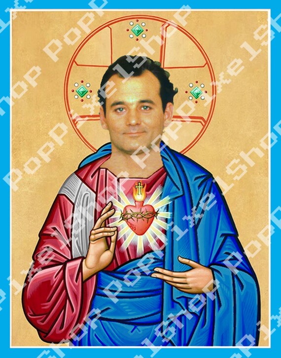 St. Bill Murray Prayer Celebrity Devotional Candle 8 - Etsy