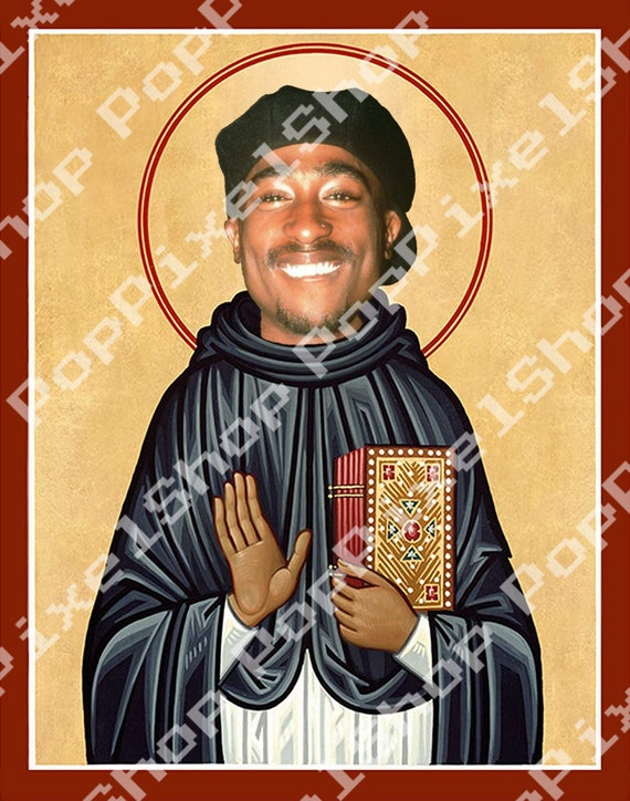 St. Tupac Shakur Prayer Celebrity Devotional Candle 8 | Etsy