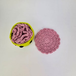 Zombie Brain Coasters Crochet Pattern, Halloween Crochet Pattern ...