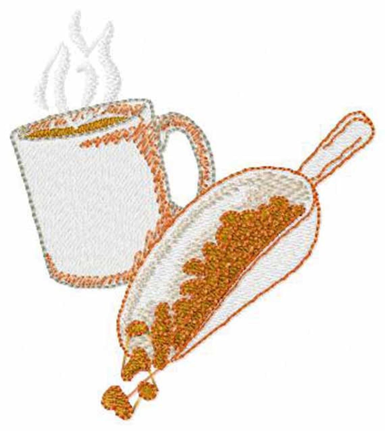 Coffee Machine Embroidery Designs 5 Designs Digital - Etsy