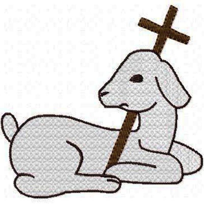 Lamb Embroidery - Etsy